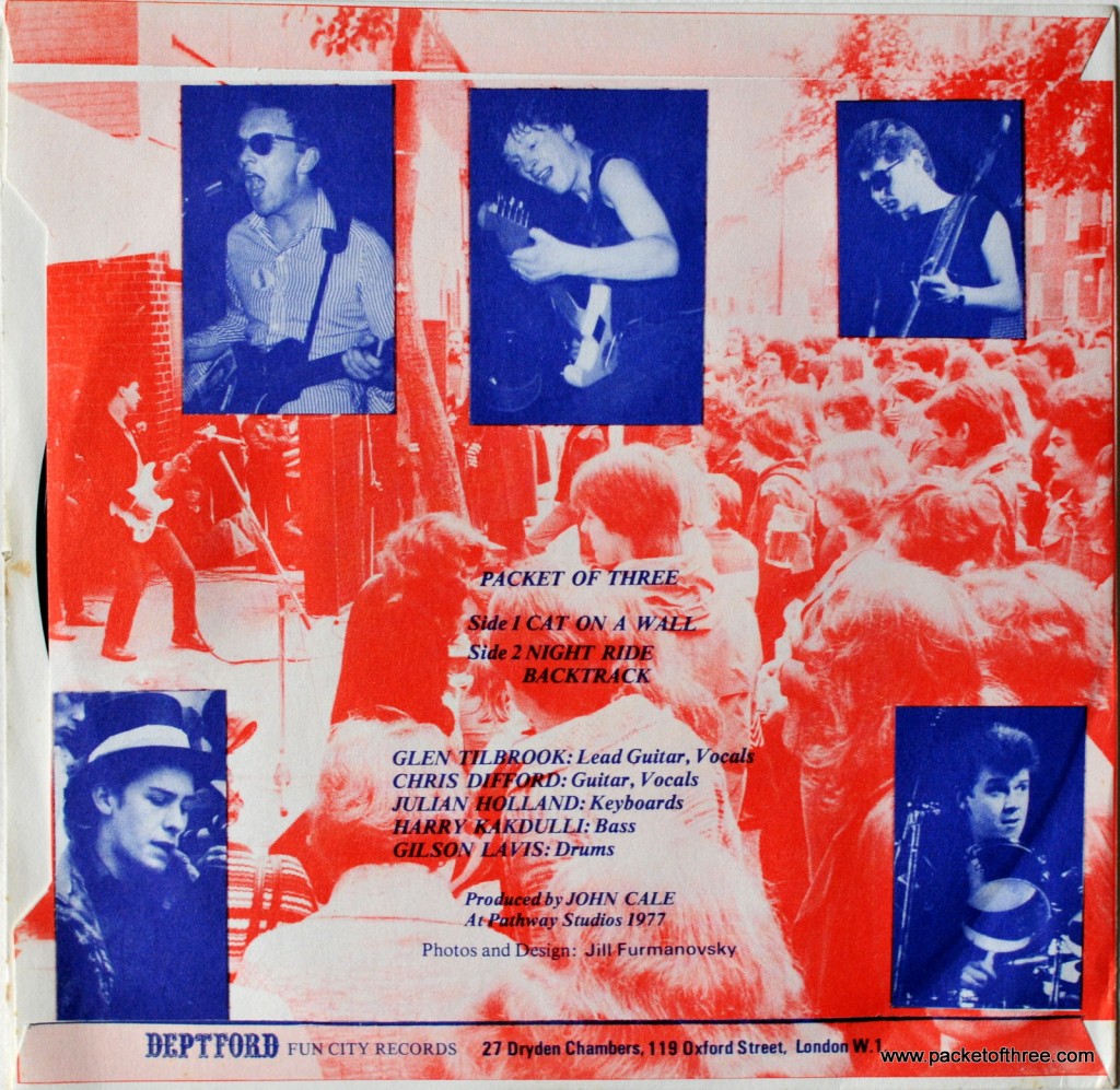 Packet of Three – UK – 7″ – picture sleeve – blue label – Packet of Three