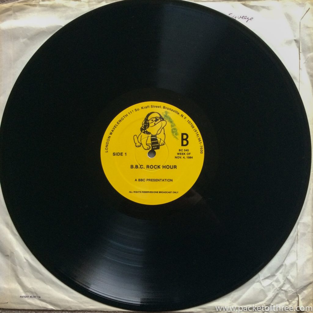 BBC Rock Hour 545 – Difford and Tilbrook in 1984 – Packet of Three