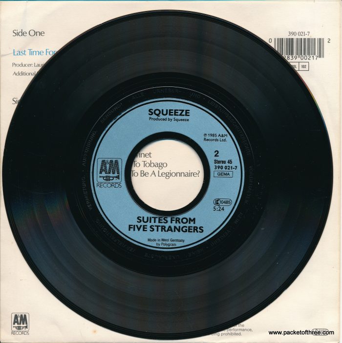 Last Time Forever – Germany – 7″ – picture sleeve – Packet of Three